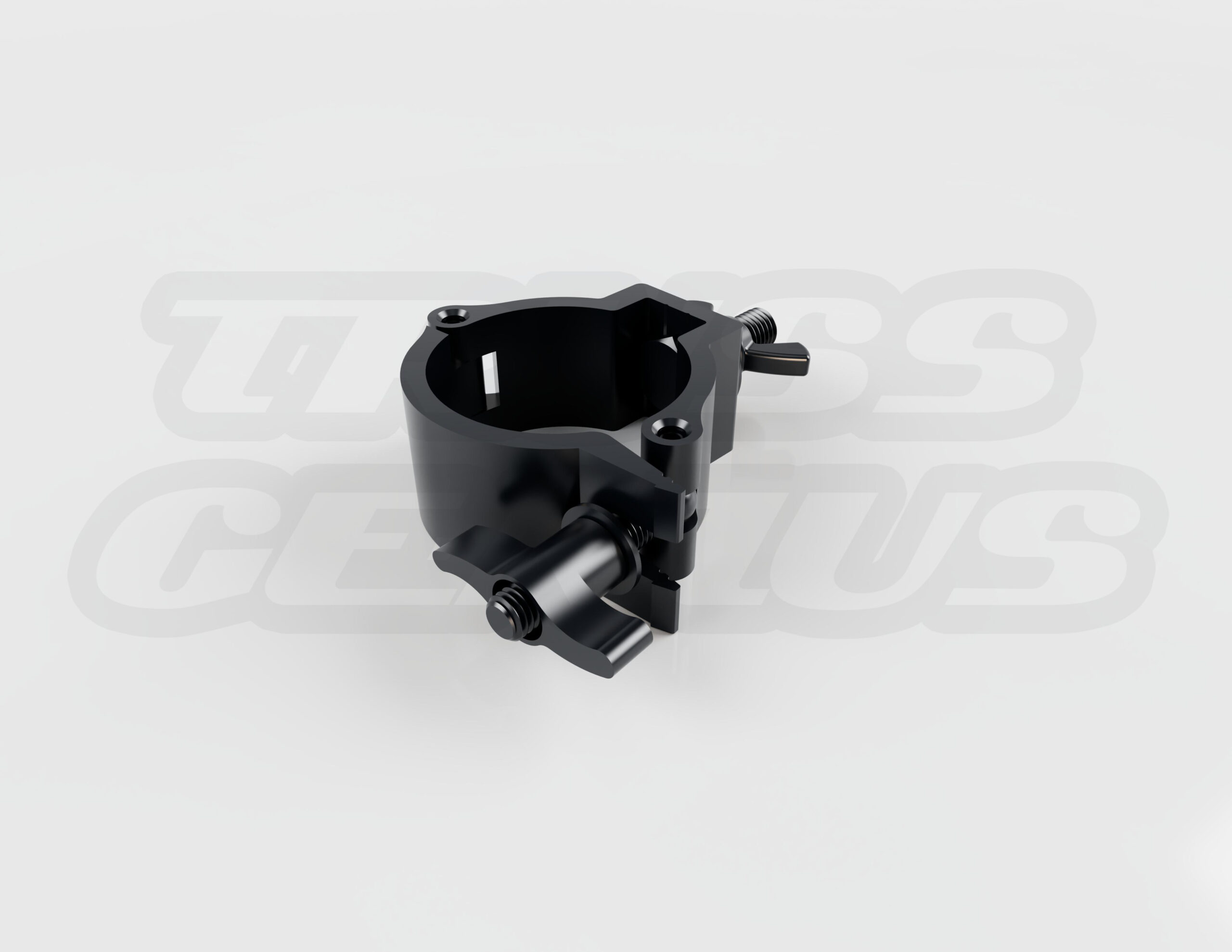 EVT50C-BMC – Black Light Duty 2-Inch Clamp
