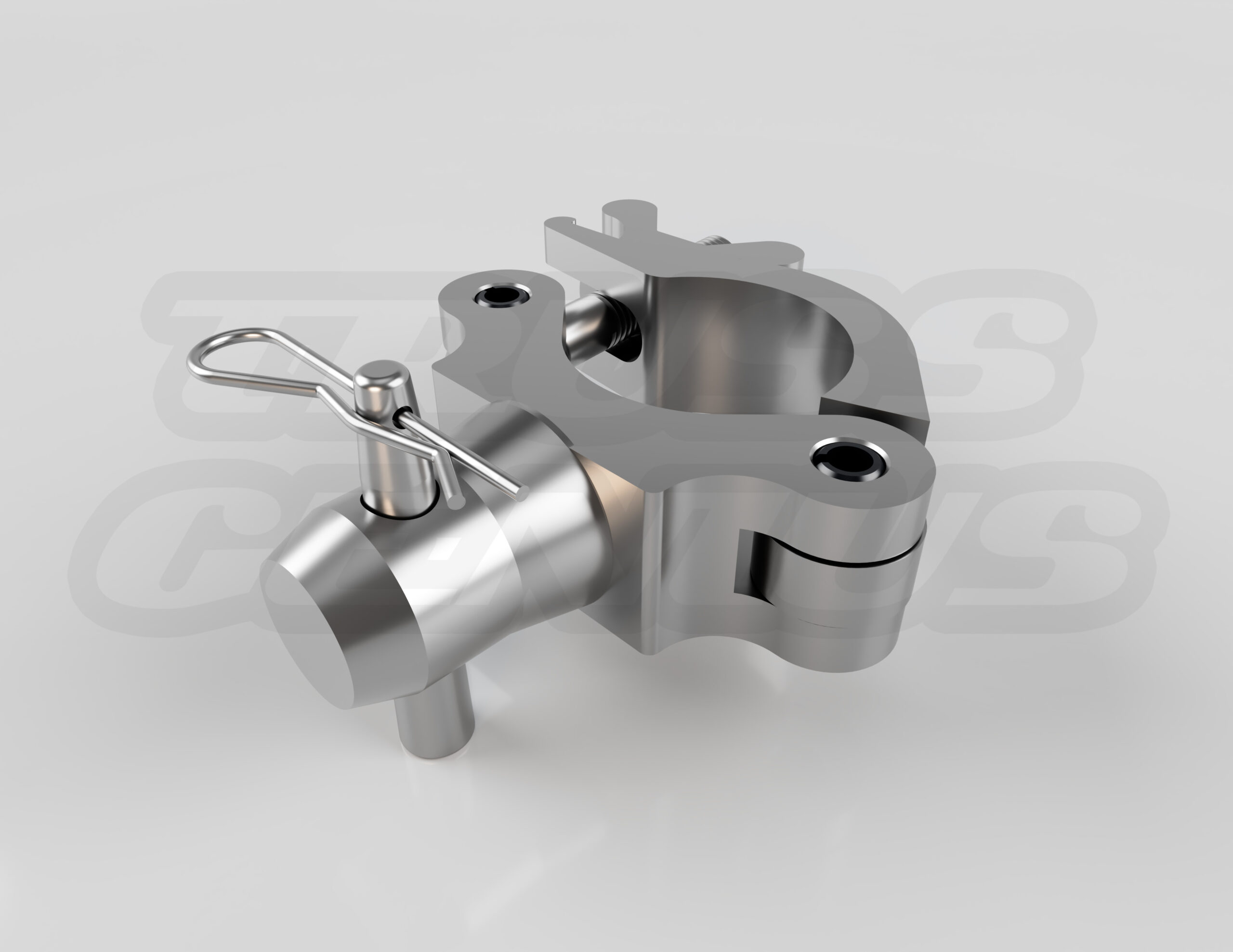 EVT50C-CCN – Narrow Light Duty Clamp with Half Connector