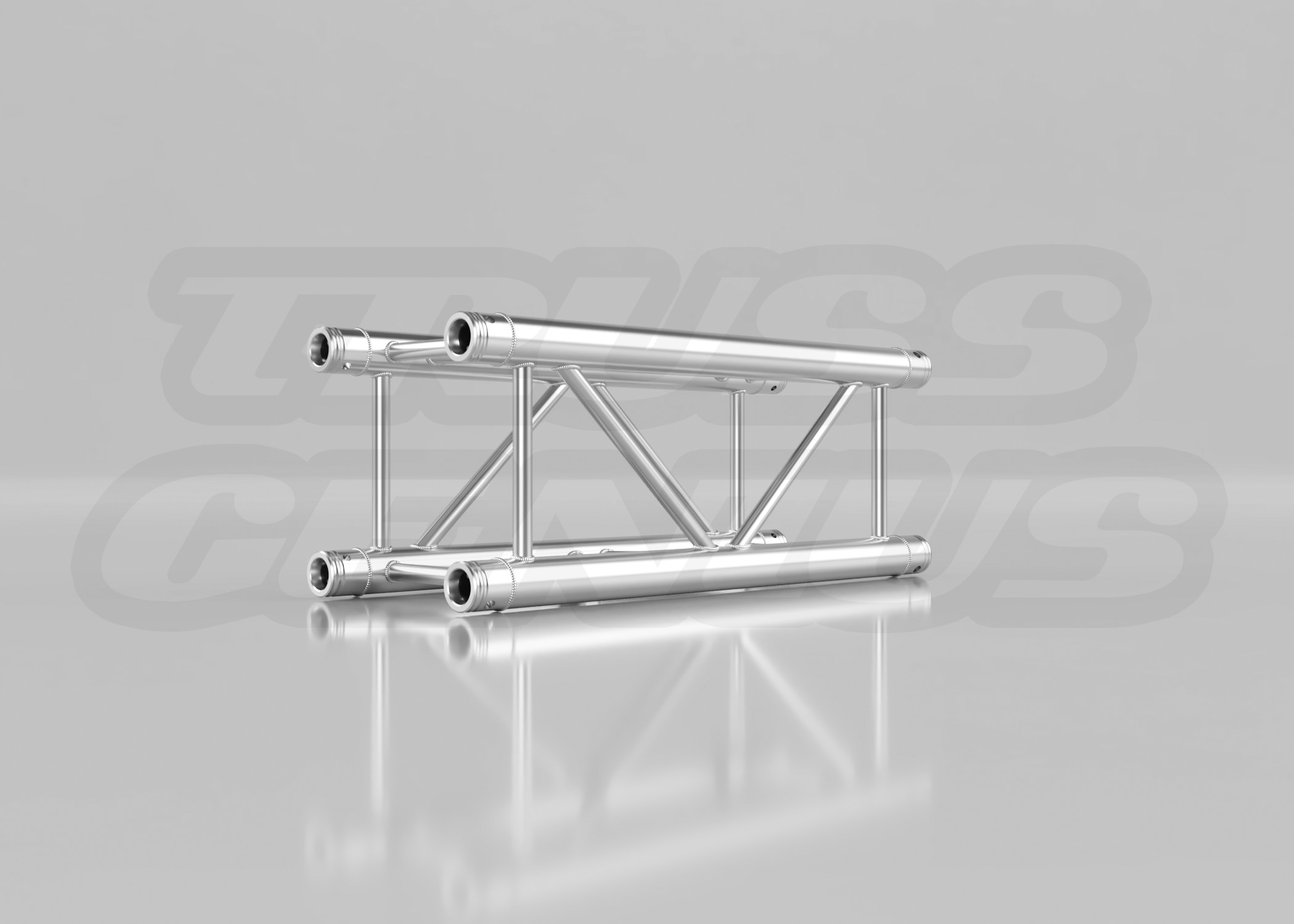 EVT290S‑075 – 0.75 m (2.46 ft) Medium‑Duty Square Aluminum Conical ...