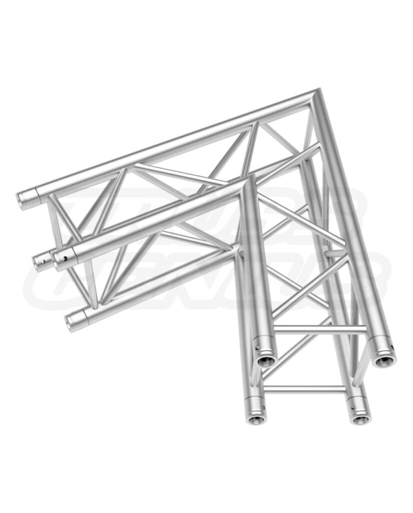EVT290S‑60DA — 60 degree fixed‑angle aluminum corner — compatible with ...