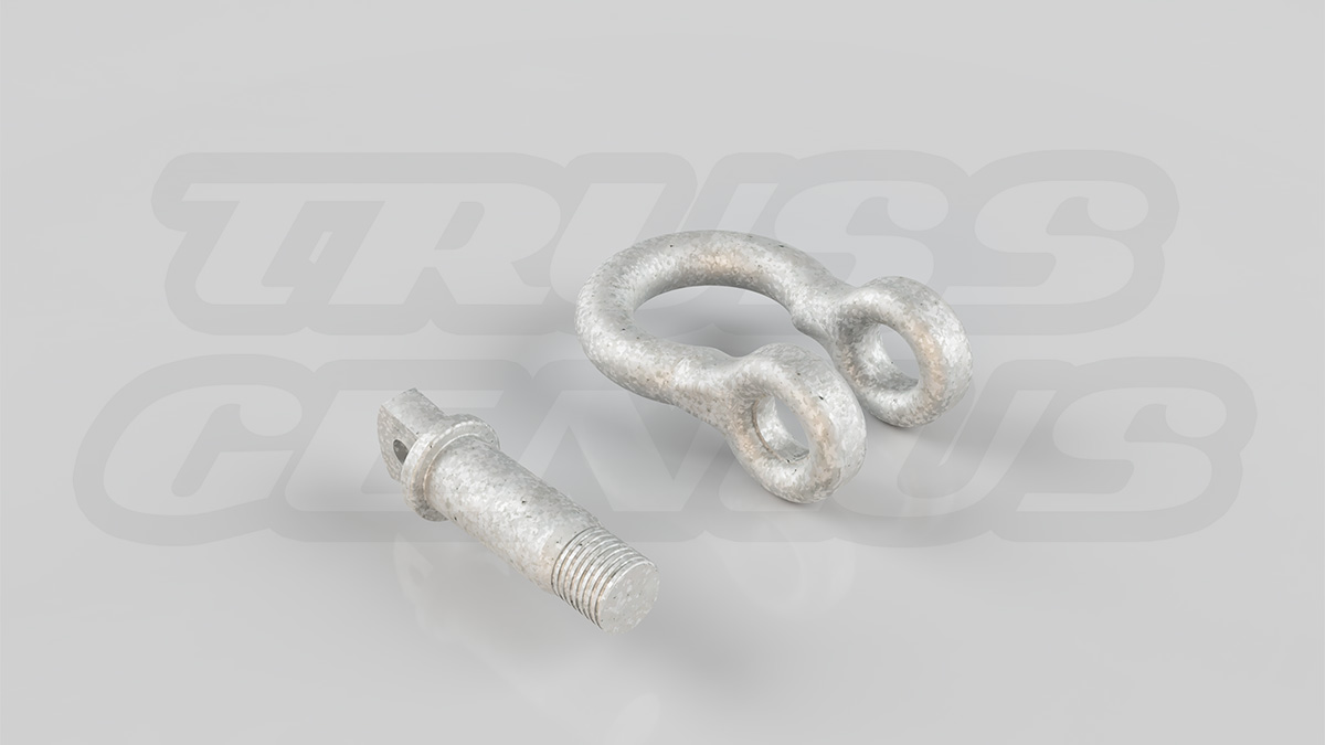Shackle 5/8-Inch – Evolve Truss 3.25-Ton Screw Pin Rigging Lifting Hardware