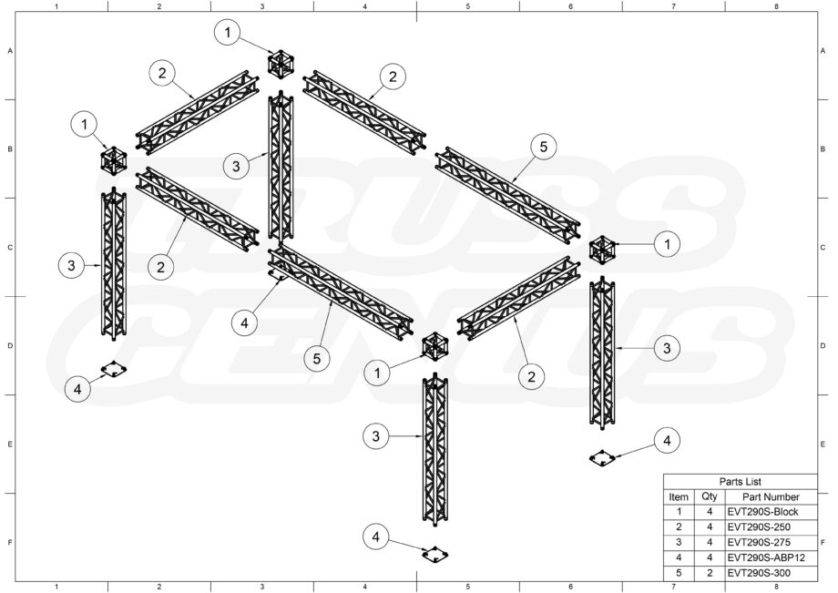 10x20 Trade Show Exhibit Display Booth | EVT290S-Berlin