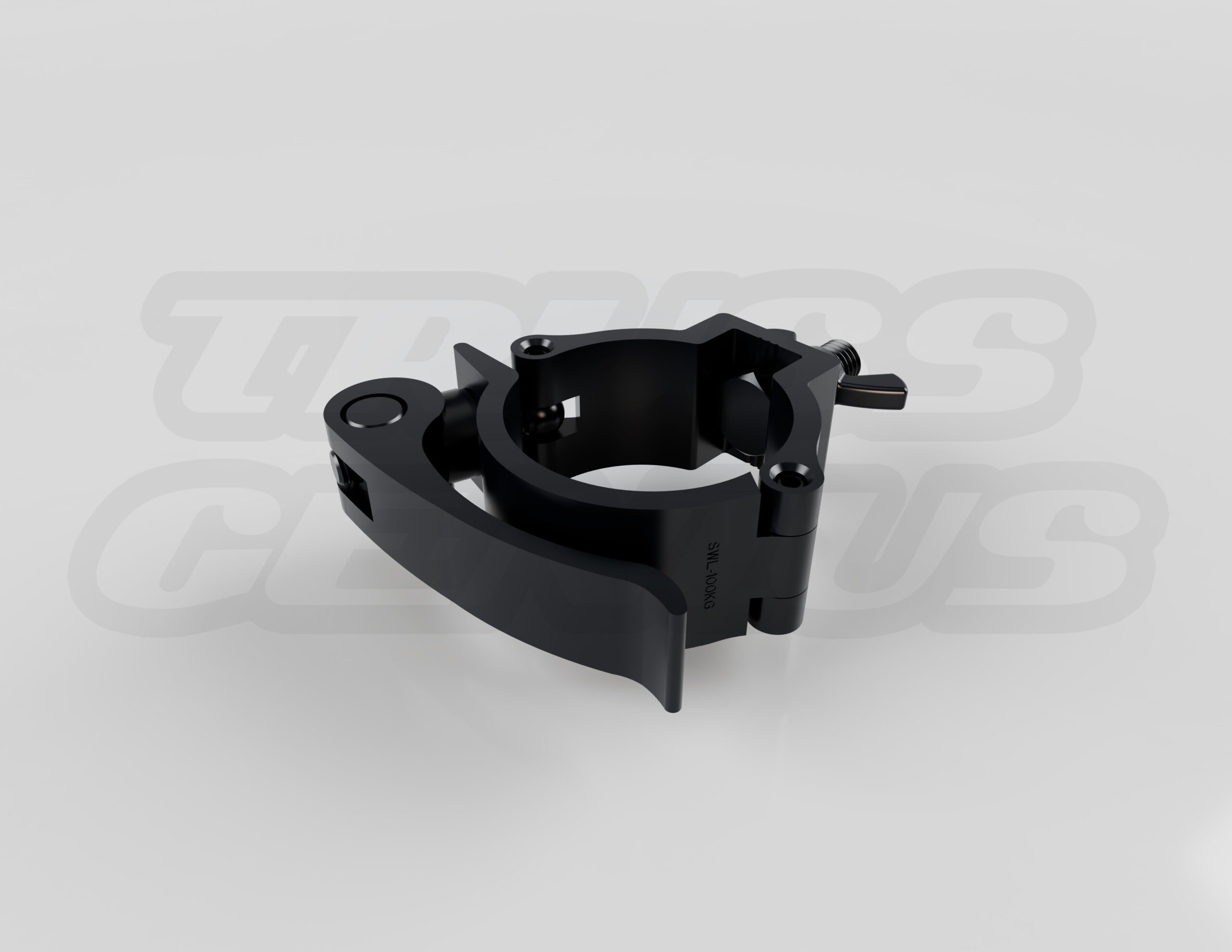 Quick Release Pipe and Tube Clamp - Matte Black 50mm (2 inch) OD ...