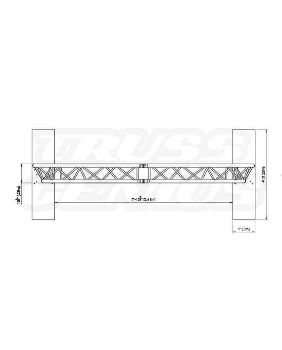 10x10 Triangular Truss Arch System | EVT290T-Grover