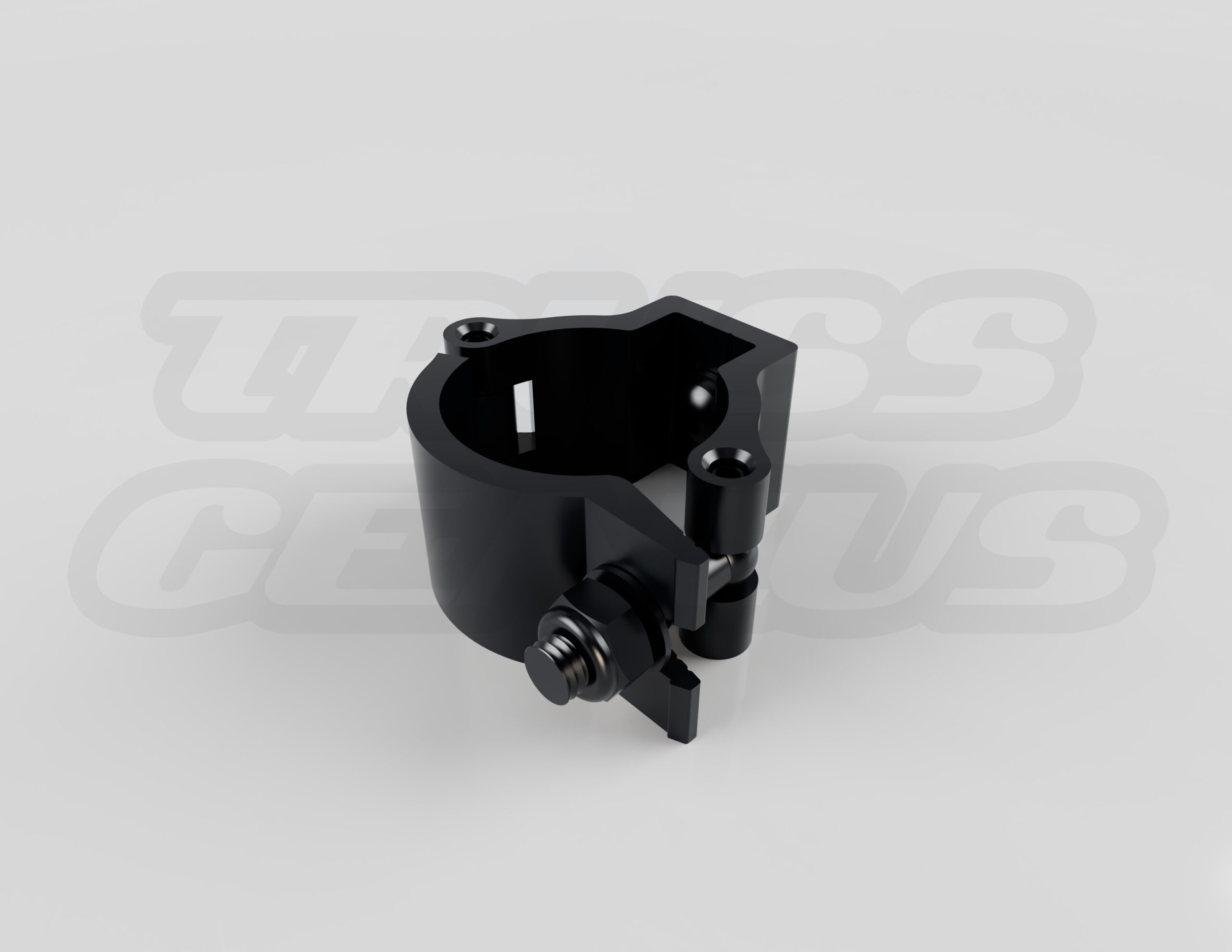 EVT40C-BLC – Black Truss Clamp with Stainless Steel Hardware