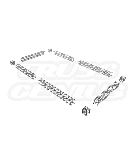 10x20 Suspended Truss Grid System | SkyGrid-200