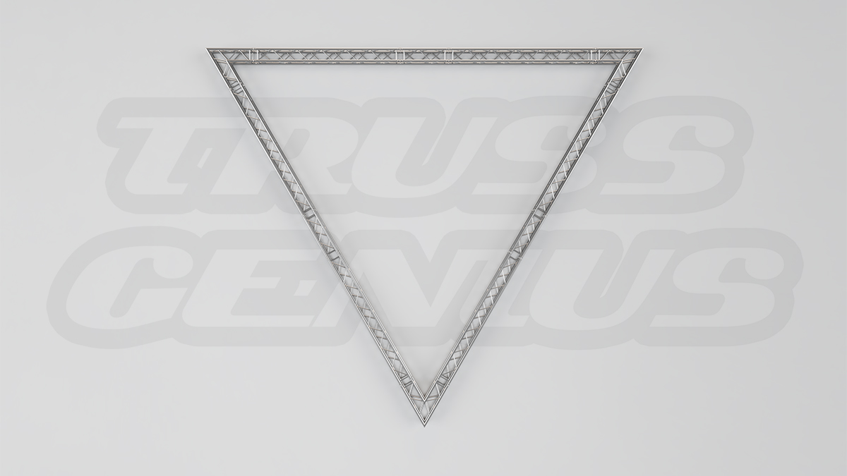 30x30 Suspended Triangle Truss System | SkyGrid-TRI600